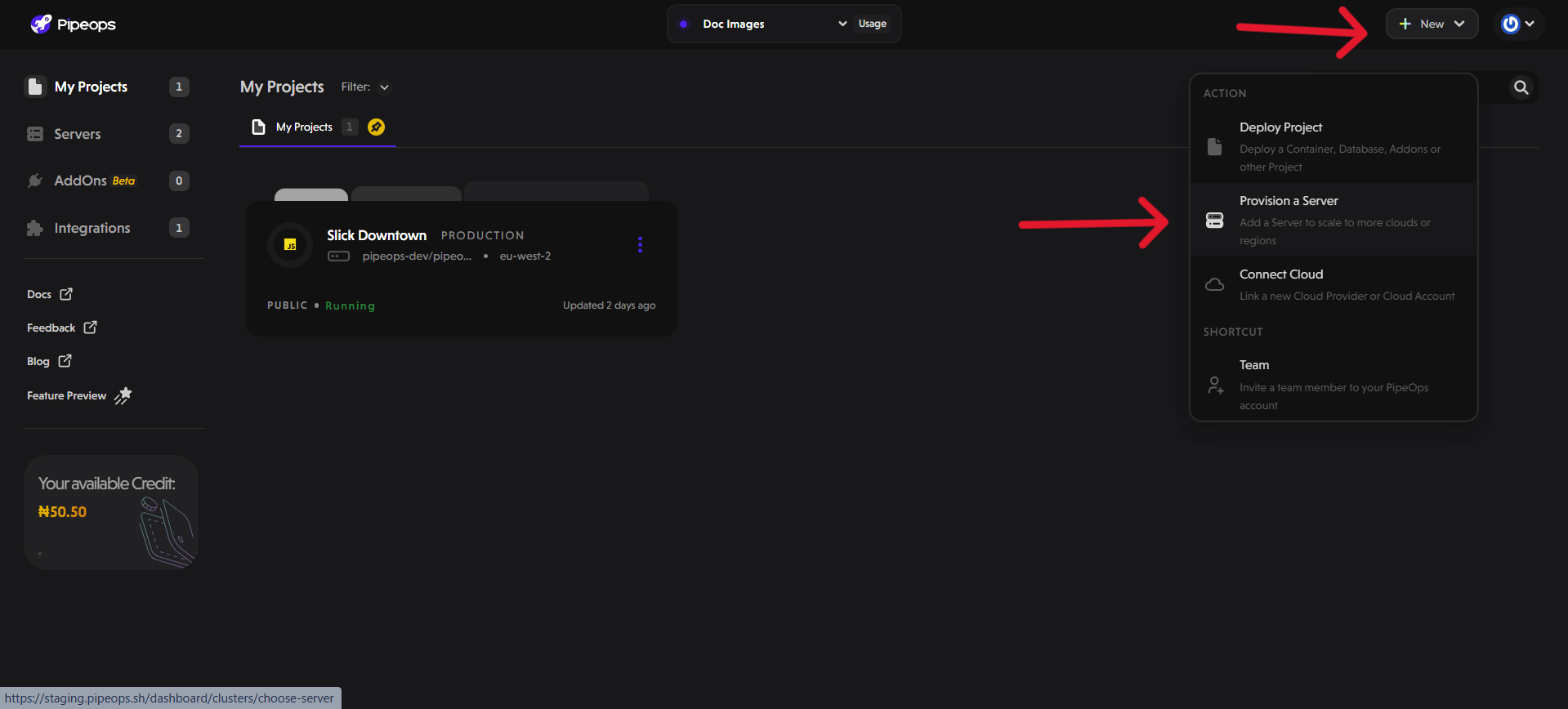 Server Provisioning | PipeOps Docs
